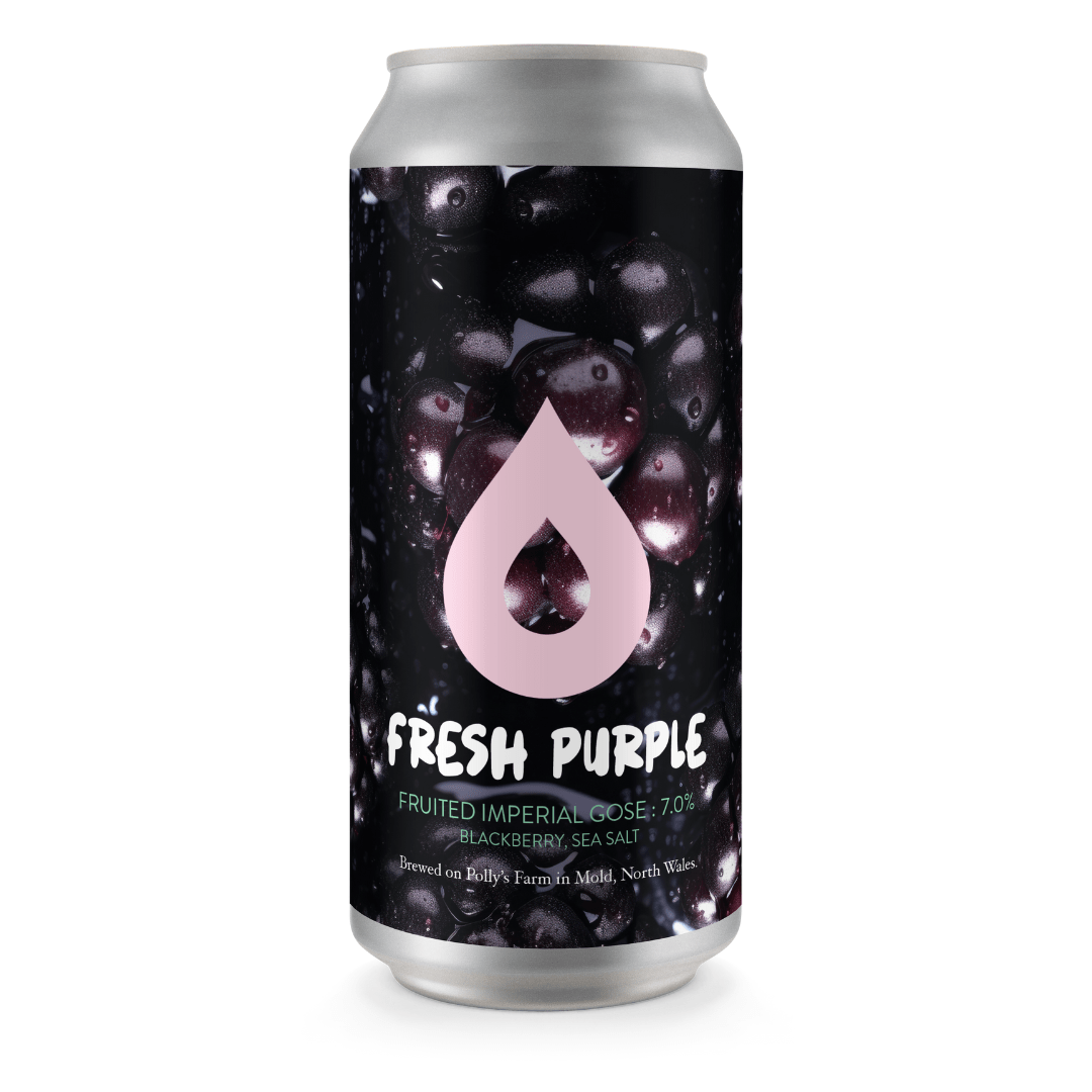 Fresh Purple - Blackberry Imperial Gose 7.0% - Polly's